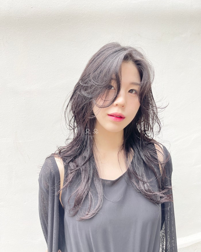 긴머리 허쉬펌 어떤 옷 어떤 장소에도 찰떡~ 네이버 블로그