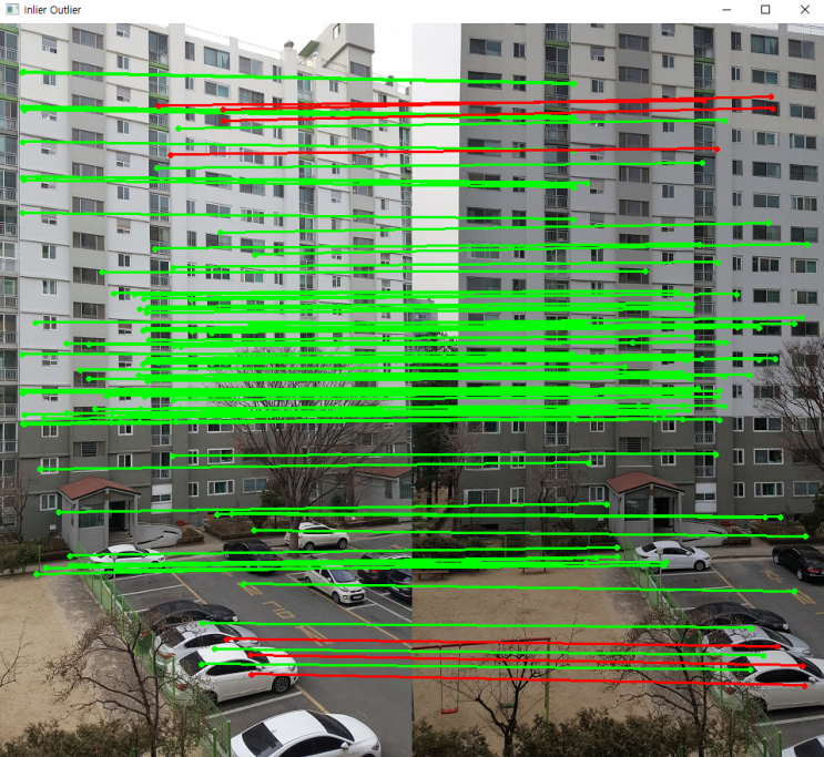 [OpenCV][C++] 파노라마 영상 만들기 총정리 (2) - image stitching homography 호모그래피 ...