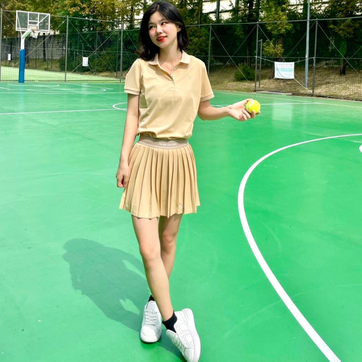 골프치마 세르지오타키니 가을여성골프웨어 프리미엄 테니스복 브랜드 웜톤 코디 네이버 블로그