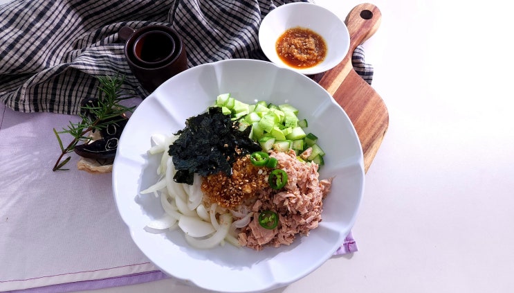 다이어트 오이비빔밥 간장양념장 만들기, 꿀조합 오이참치비빔밥 레시피 칼로리 낮은 식단 추천! : 네이버 블로그