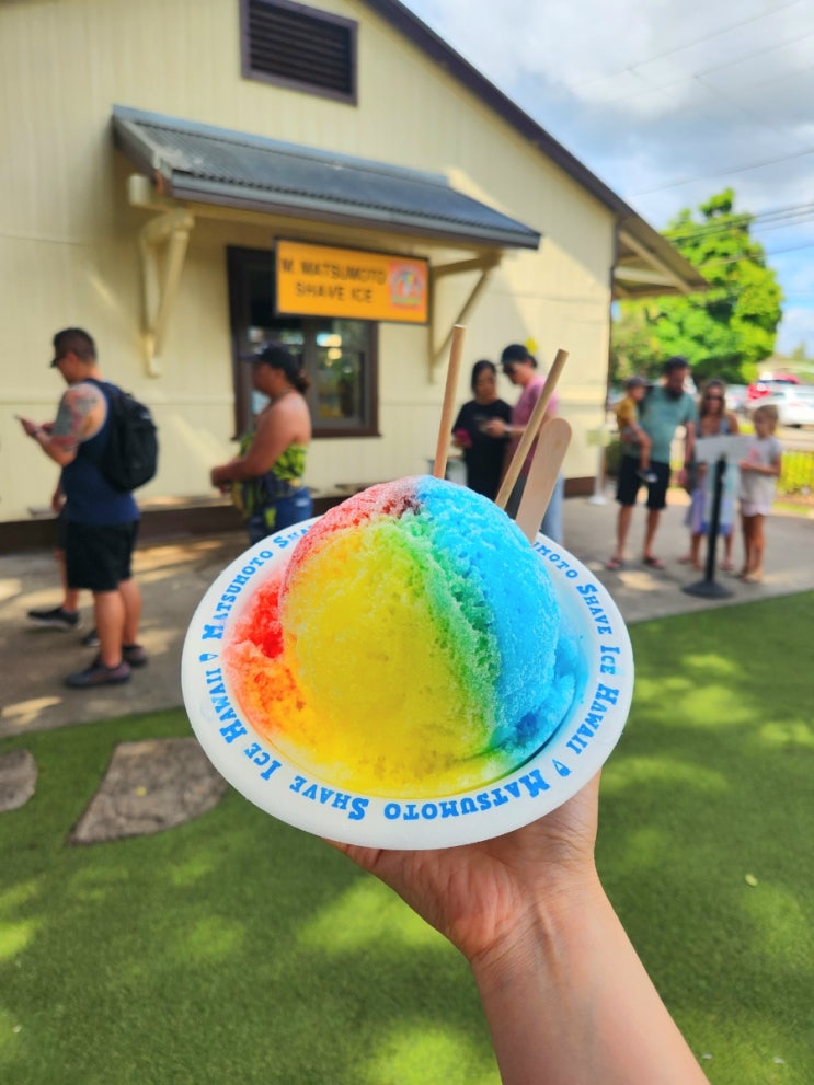 하와이 노스쇼어 맛집 마츠모토 쉐이브아이스 Matsumoto Shave Ice : 네이버 블로그