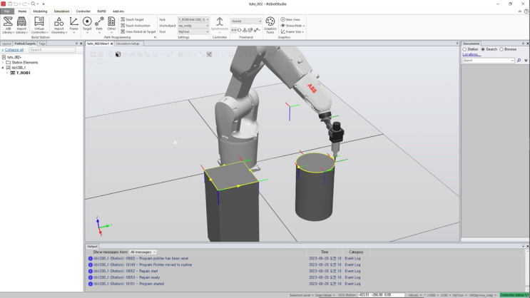 a03_ABB RobotStudio Demo 2강 좌표계 회전 : 네이버 블로그