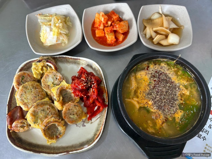 속초 아바이마을 단천식당 아침에 속 풀기 좋은 아바이 순대국밥과 오징어순대 네이버 블로그
