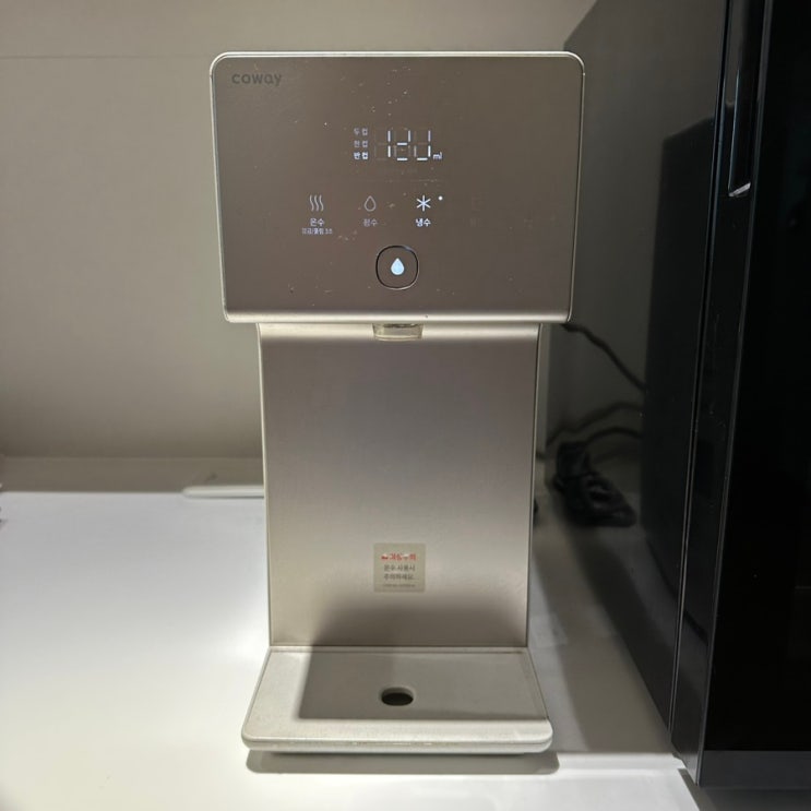 코웨이 정수기 CHP-7210N 나노필터 자가교체 방법 월사용료 : 네이버 블로그