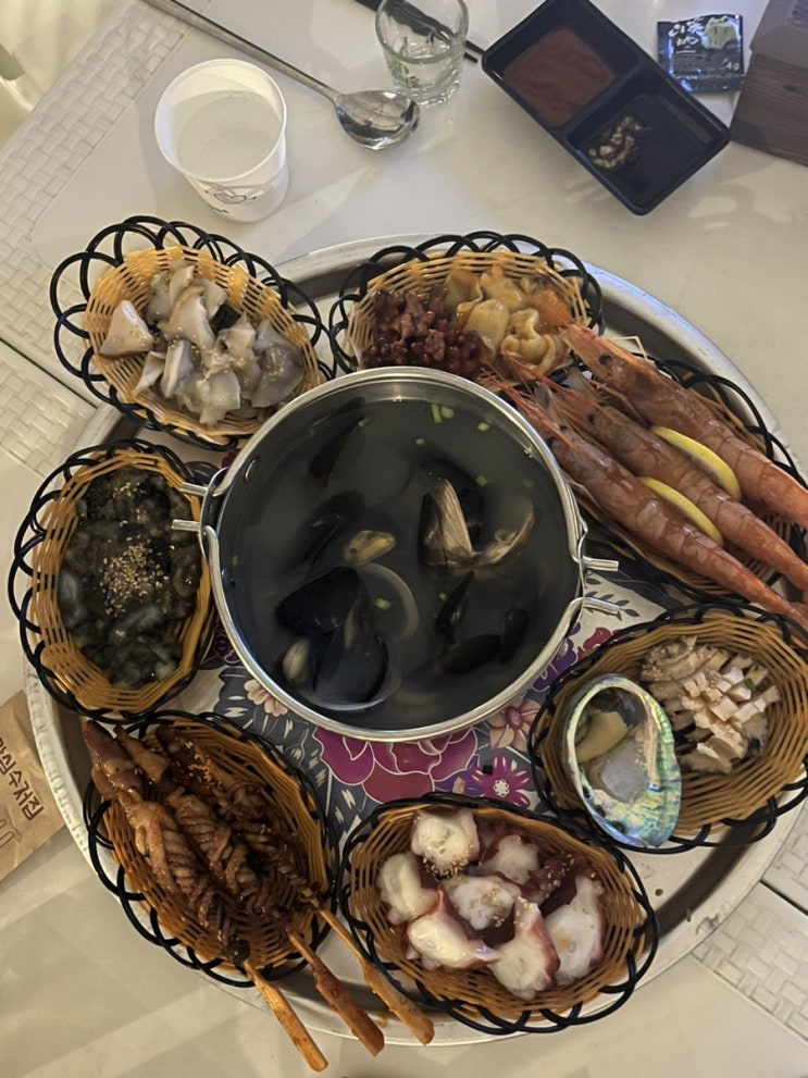 광안리 광연이포차 추천 광안리 해수욕장이 한 눈에 들어오는 곳 with 해산물 세트 : 네이버 블로그