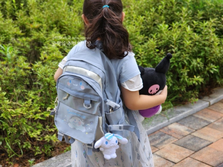 산리오 시나모롤가방 수납좋고 가벼운 백팩 임포덕트 초등소풍가방 네이버 블로그