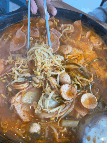 명지맛집 부대찌개맛집 밥과 라면사리 무한리필에 수제햄이 가득 들어간 부산 명지 독일집‘ 네이버 블로그