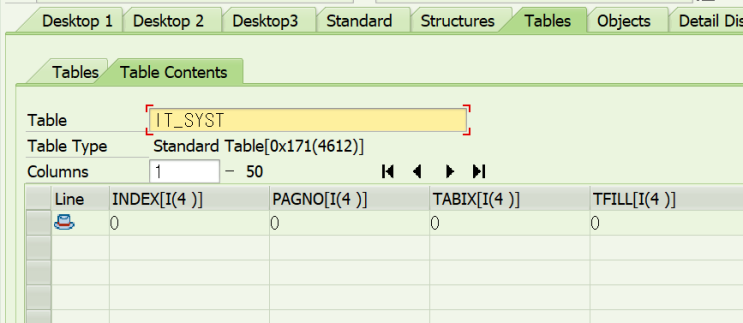 [ABAP] Structure, Internal Table : 네이버 블로그