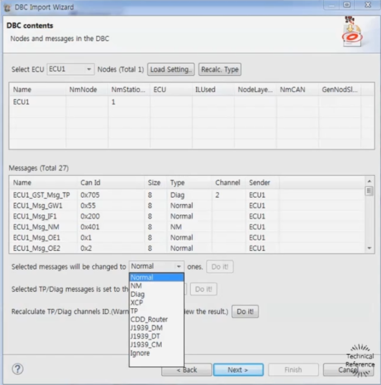 AUTOSAR CAN : DB Import, Configuration & Generation : 네이버 블로그