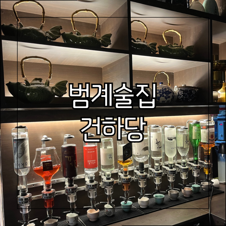 범계 술집 다양한 전통주 막걸리가 있는 안주 맛집 한식주점 건하당 네이버 블로그