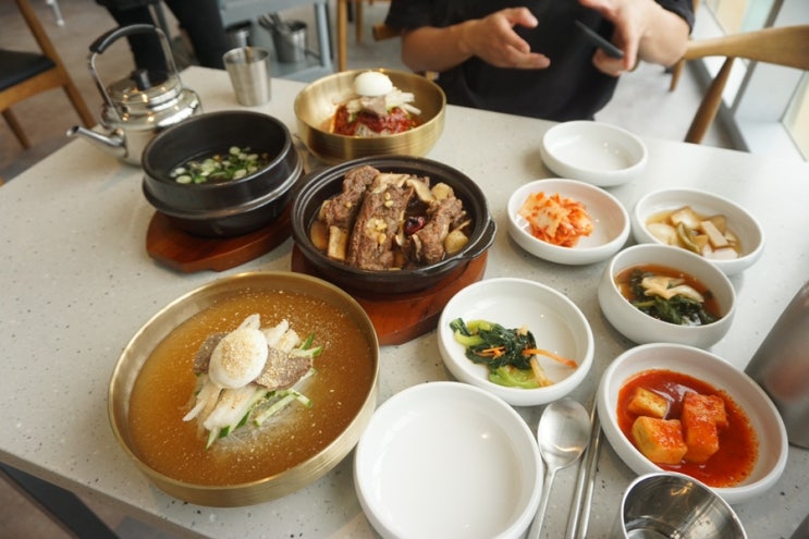 수원롯데몰맛집 고급스러운 함흥냉면 And 갈비찜 아소정 네이버 블로그