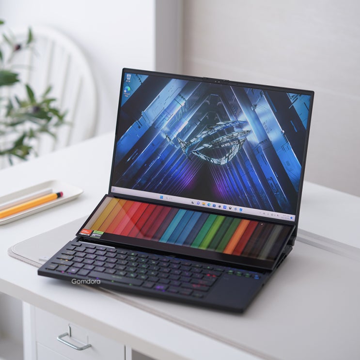 하드코어 게이밍 노트북 ASUS ROG Zephyrus Duo 16 GX650 : 네이버 블로그