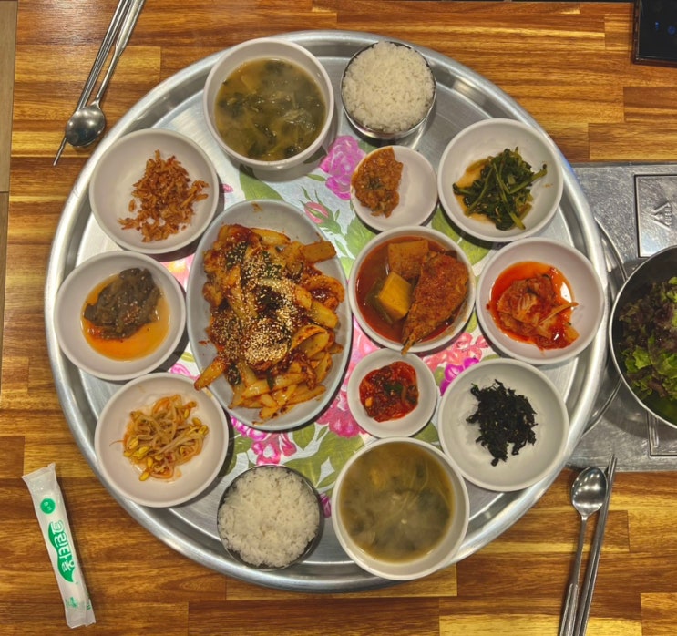 영등포역 제육볶음 백반 맛집 모래내식당 아침식사하기 딱 좋은 집밥st 백반 맛집 네이버 블로그