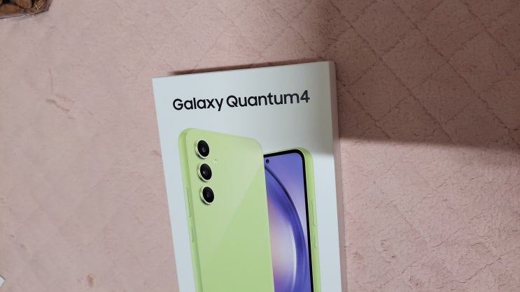 갤럭시 퀀텀4(A54) 구매 후기 (vs퀀텀2), 유심 교환 방법, 미등록 단말기 해결법 : 네이버 블로그