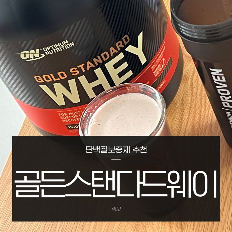 단백질보충제추천 옵티멈 골드스탠다드웨이 평상시 꾸준히 챙겨요 네이버 블로그