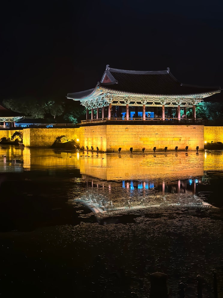 경주 야경명소 동궁과월지 첨성대 사진스팟 경주여행필수코스 네이버 블로그