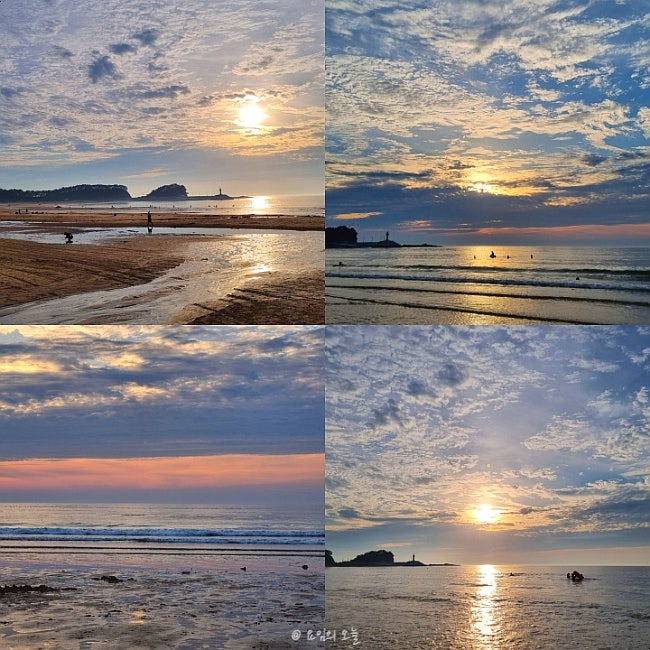 태안 만리포해수욕장 태안 여행 서해바다 노을 바다 해변 산책 네이버 블로그