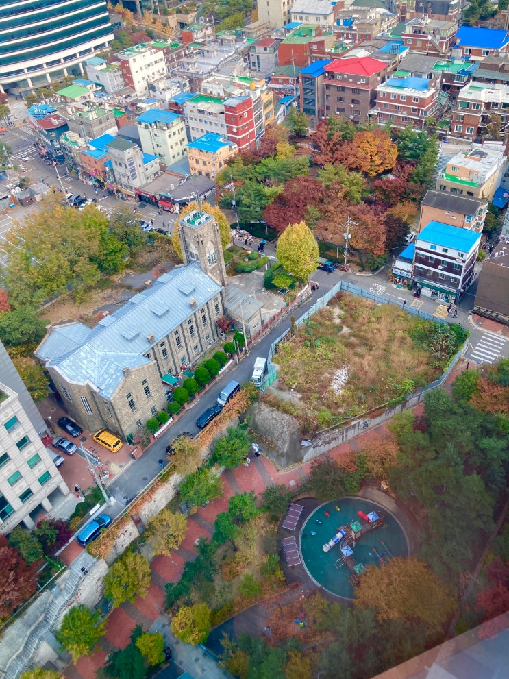 회사 회식 신라스테이 광화문 와인바 브릭 네이버 블로그