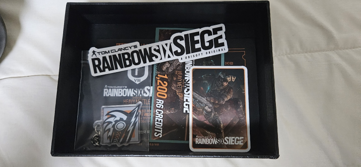 유비소프트의 선물 레인보우식스 레식 시즈 Y8S3 런칭 기념 택티컬 킷 굿즈 개봉기! (신오퍼 람 RAM) : 네이버 블로그