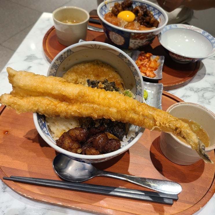 여의도 맛집 현대식품관 어플 웨이팅 추천 더현대서울 텐동 맛집 마츠노하나 네이버 블로그