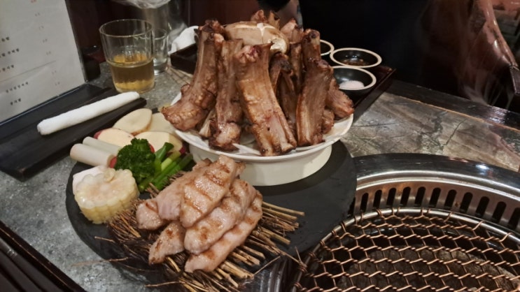 부산 연산동 고기집 쪽갈비 맛집 고담 네이버 블로그