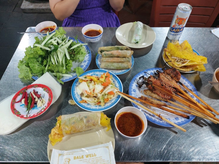 호이안여행 올드타운 현지인맛집 베일웰 Bale well 반쎄오 월남쌈 : 네이버 블로그