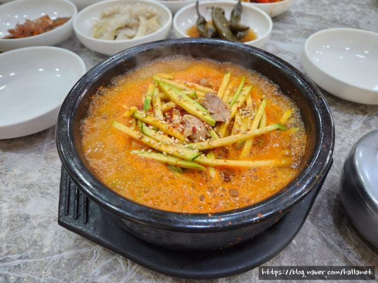 목포 애호박 찌개 맛집 "초당정" : 네이버 블로그