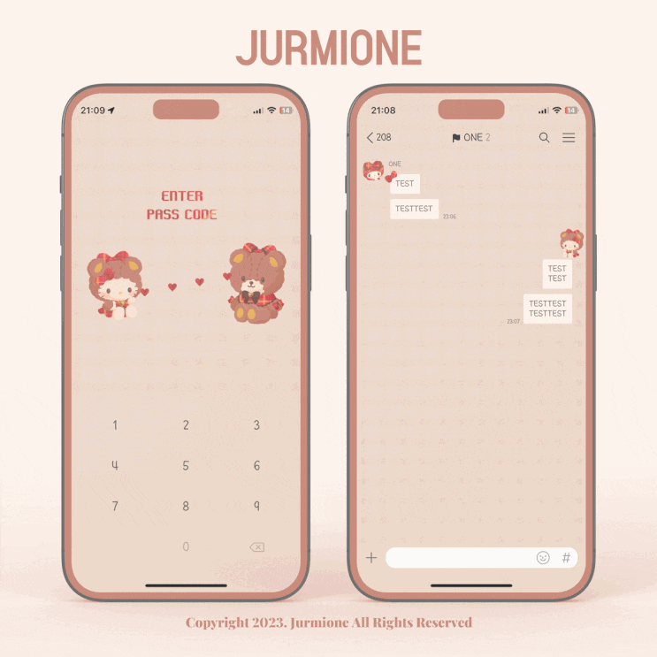 [IOS] autumn kitty, mymelody .ktheme : 네이버 블로그