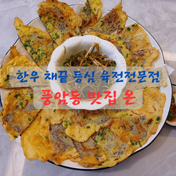 광주 서구 한우 채끝등심 육전 전문점 맛집 온 네이버 블로그