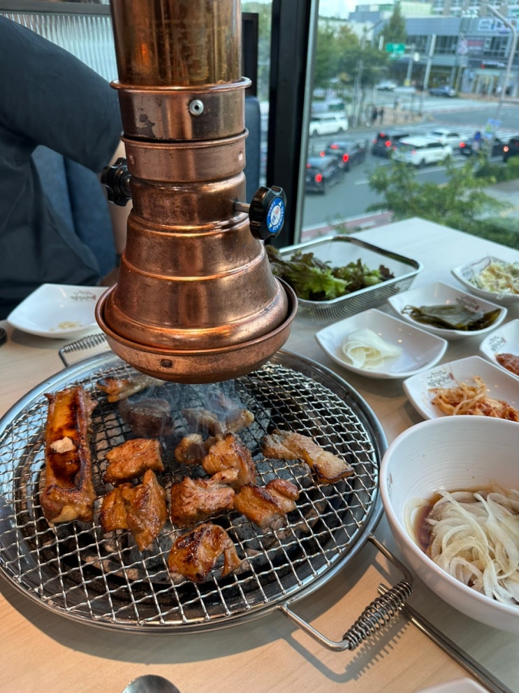 이시아폴리스 맛집 명륜진사갈비 리뉴얼 매장에서 갈비부터 삼겹살까지 무한리필 네이버 블로그