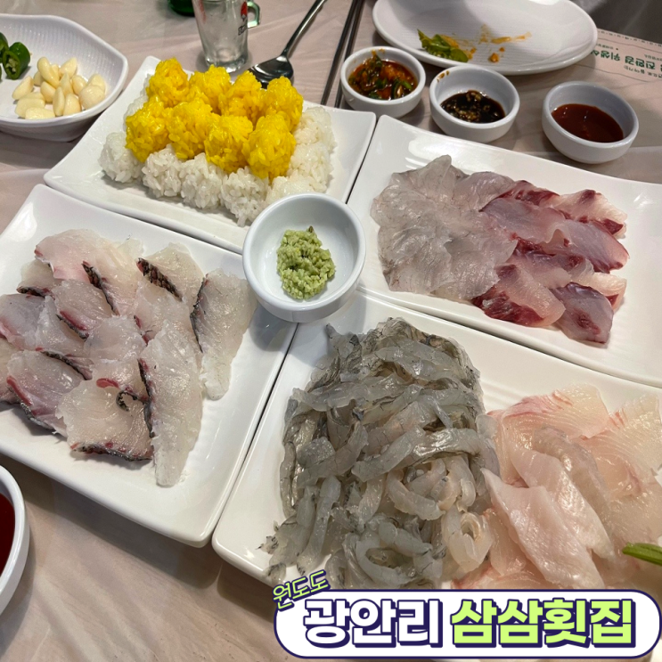 부산 광안리 숙성회 맛집 삼삼횟집 내돈내산 솔직후기 네이버 블로그