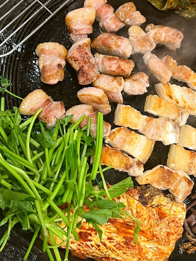 영등포고기집 고기구워주는 삼겹살 월화식당 네이버 블로그