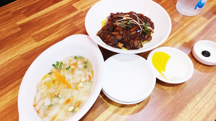[인천역 맛집] 인천 차이나타운 중국집 럭키차이나 하얀짜장면이 있는 곳 네이버 블로그