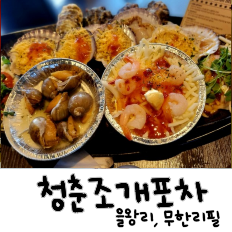 을왕리조개구이청춘조개포차인천 영종도 무한리필 내돈내산 솔직후기 네이버 블로그