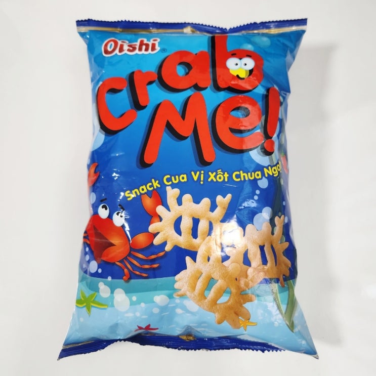 [리뷰_베트남 과자] 베트남 과자 크랩미 / crab me / 다낭 쇼핑 추천템 : 네이버 블로그