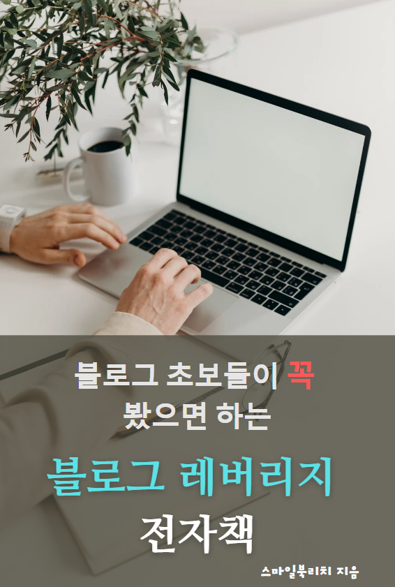 블로그 전자책 무료 나눔 초보들에게 필요한 블로그 레버리지마감 네이버 블로그