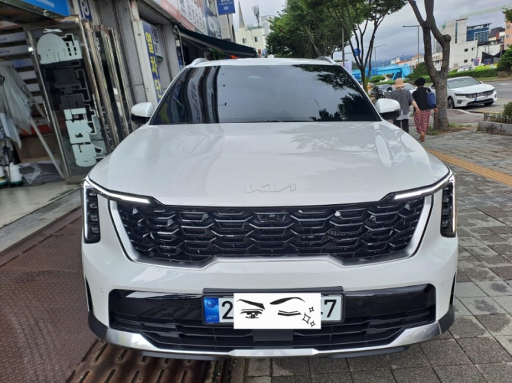 더뉴 쏘렌토 성남썬팅 분당썬팅 위례썬팅 하대원썬팅 성남자동차썬팅 레인보우썬팅 성남레인보우썬팅 신차검수 신차패키지 성남신차검수