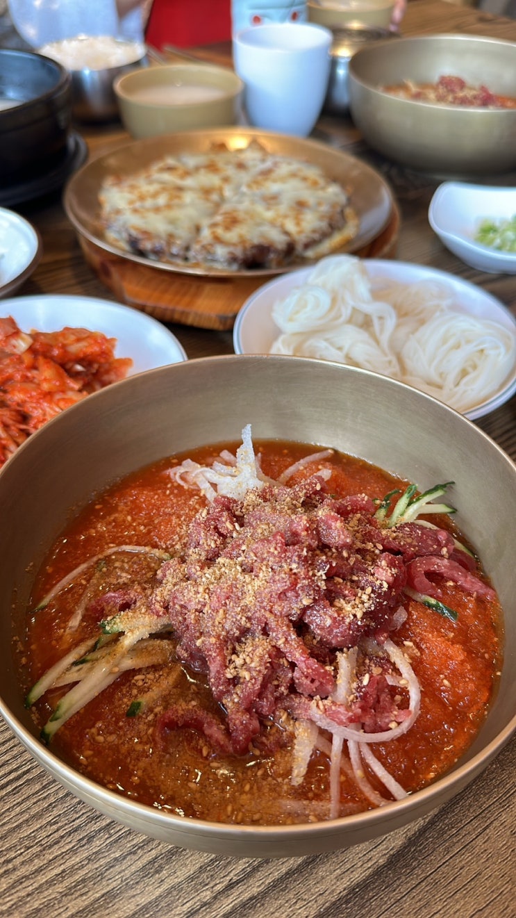 경주 함양집 17개월 아기랑 경주 여행 불국사 근처 맛집 한우물회 내돈내산 네이버 블로그