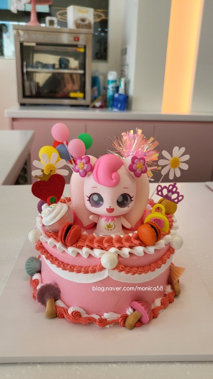 명지 하라케이크 부산점 :: 티니핑 주문제작케이크 : 네이버 블로그