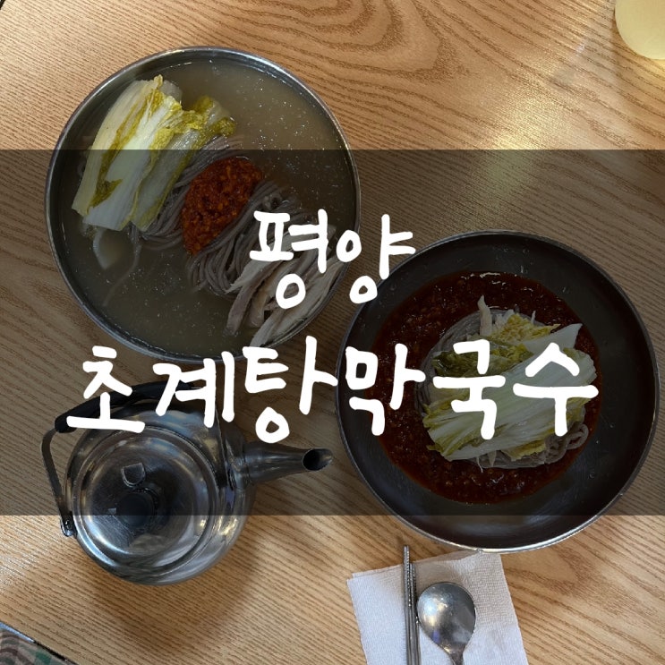의정부, 의정부시청 맛집 :: 의정부엔 냉면만 있는 게 아니다. 평양초계탕막국수 : 네이버 블로그