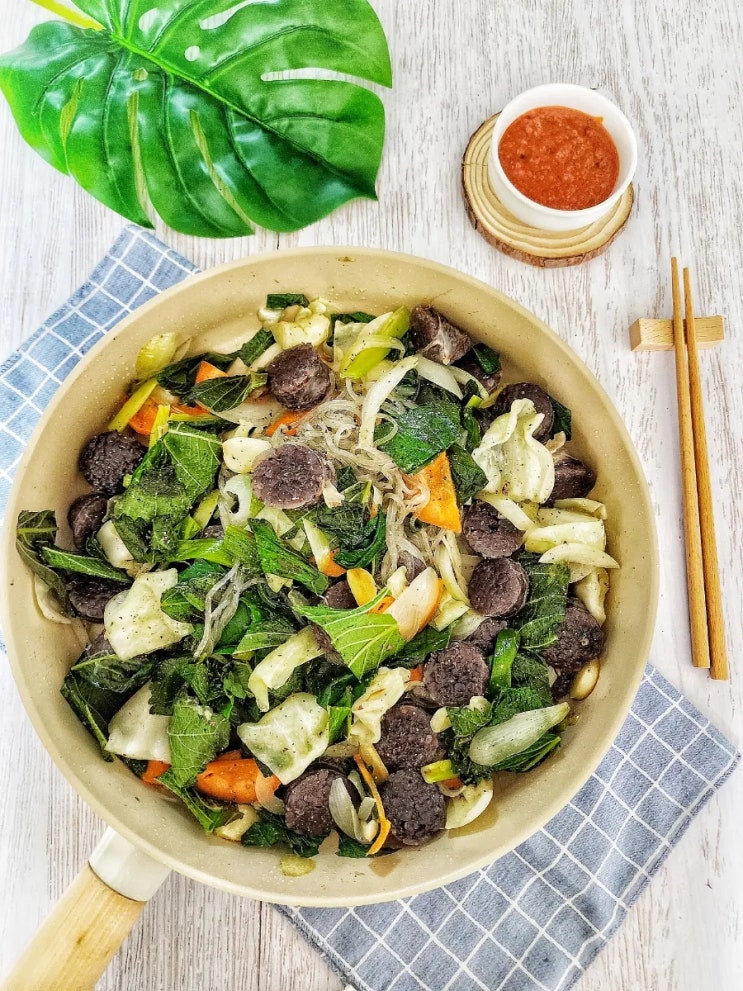 순대볶음 레시피 백순대 볶음 만들기 순대 야채볶음 양념장 만드는법 백종원 레시피 네이버 블로그