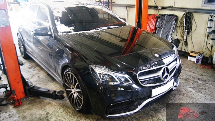 벤츠 W212 후기형 E클래스 E220D 미션오일교환 작업 : 네이버 블로그