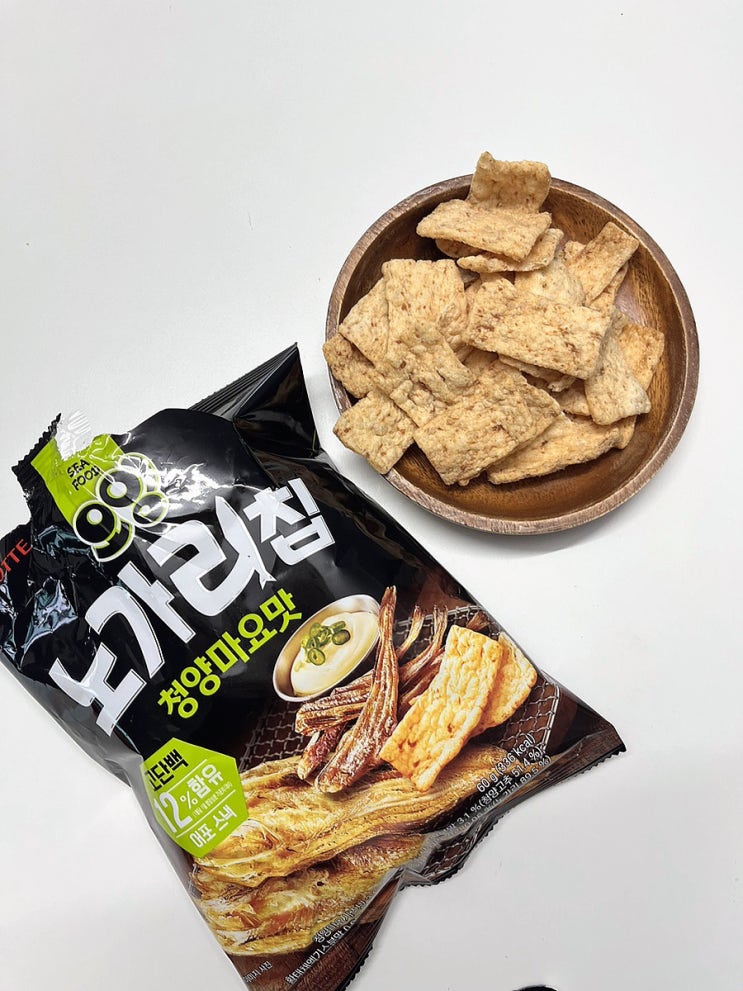 롯데 오잉 노가리칩 청양마요 파는 곳과 가격 먹어본 솔직후기 네이버 블로그