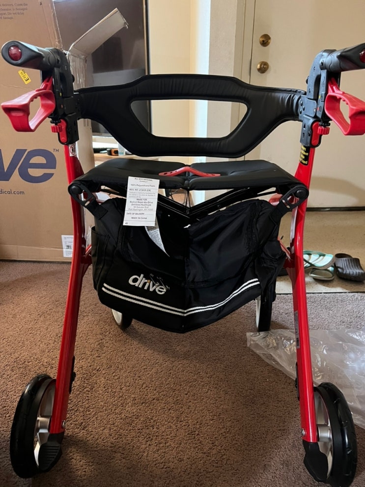 미국 성인보행기 직구 추천, DRIVE MEDICAL-NITRO SPRINT STROLLER: 귀국 선물로 아마존에서 구입 ...