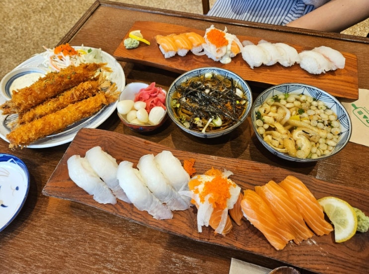 대구 칠곡 동천동 초밥 맛집 스시마시토 칠곡점 연어 광어 반반세트 내돈내산 솔직후기 네이버 블로그