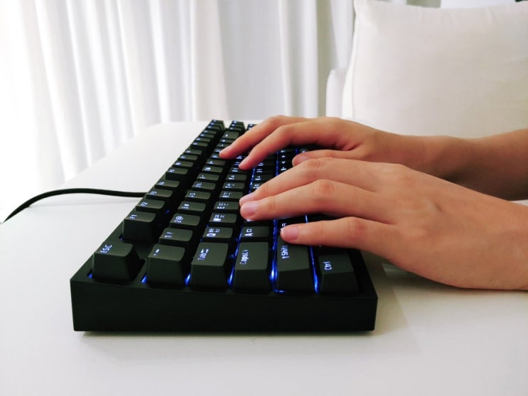 콕스 ck87 cox 키보드 황축, 가성비 게이밍키보드 정석 : 네이버 블로그