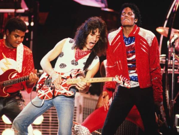 기타 명곡 067. Michael Jackson (feat Eddie Van Halen) - Beat It (1982 ...