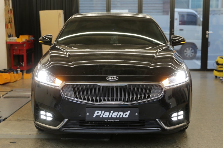 올뉴K7 LED 라이트 순정옵션 튜닝 작업 플레이앤드 인천 : 네이버 블로그