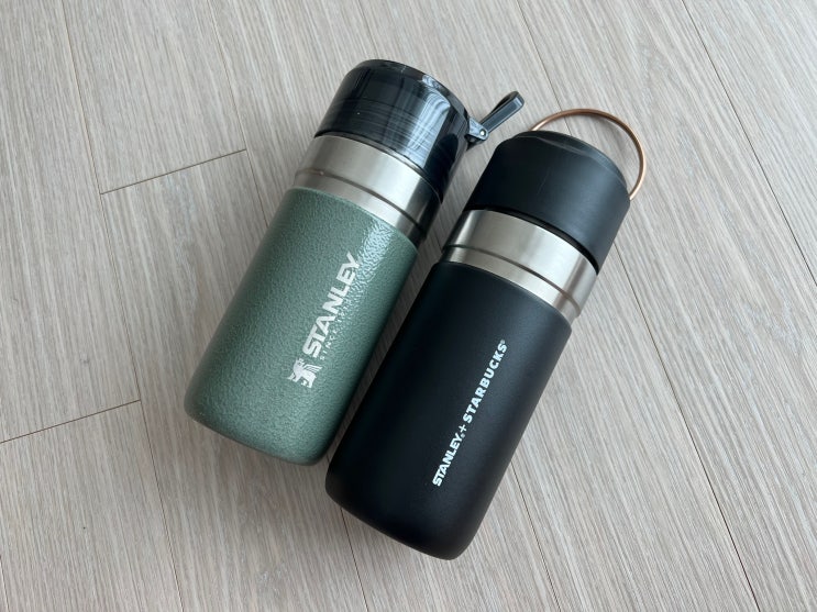 스타벅스 스탠리 보온병 안새는 텀블러 추천 (스탠리 뚜껑 호환) : 네이버 블로그