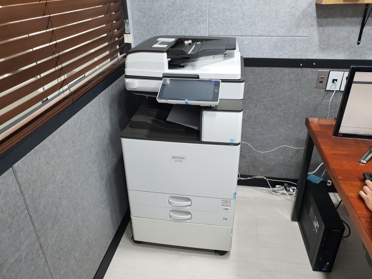 안양 평촌 프린터 임대 복합기 렌탈 설치 리코 IM3000 : 네이버 블로그